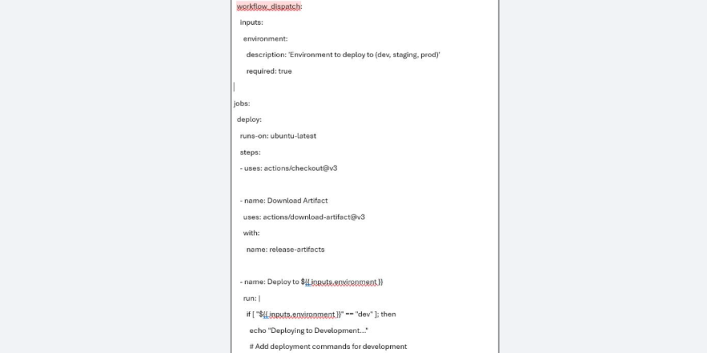 GitHub Actions Release Workflow - Microsoft Solution Partner | Process ...